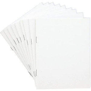 48 Pack Blank Unruled Journal for Writing Projects, Classroom, Student Supplies (4 x 5.5 In)