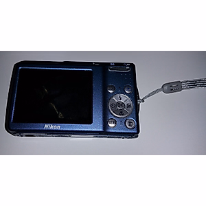 Nikon Coolpix S210 8MP Digital Camera with 3x Optical Zoom (Cool Blue)