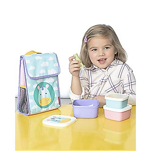 Skip Hop Toddler Lunch Box, Zoo Lunch Bag, Unicorn
