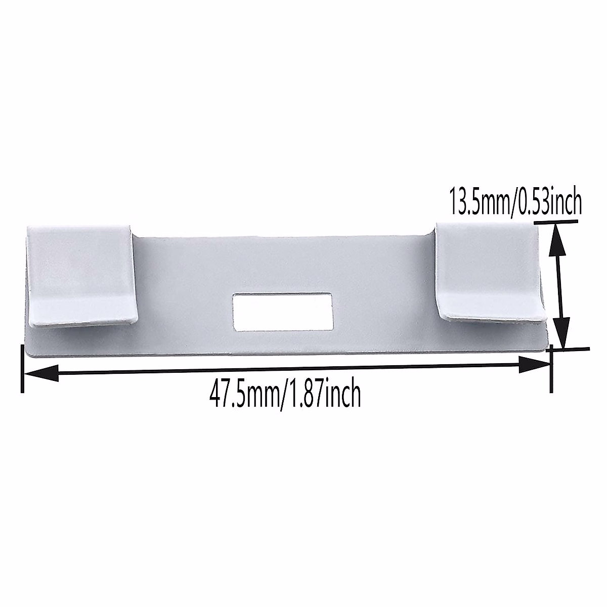 AXLIZER 30PCS Broken Missing Vertical Blinds Repair Kit 20PCS Vertical Blind Repair Tabs Replacement Clips and 10PCS Vertical Blind Repair Brackets Carrier Plus Stems Set