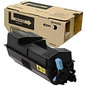 Kyocera 1T02L10US0 Model TK-3122 Black Toner Kit For use with Kyocera ECOSYS FS-4200DN, M3040idn, M3540idn and M3550idn Laser Printers; Up to 21000 Pages Yield at 5% Coverage