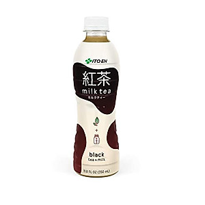 Ito En Black Tea + Milk Milk Tea, 11.8 Fl Oz (Pack of 12)