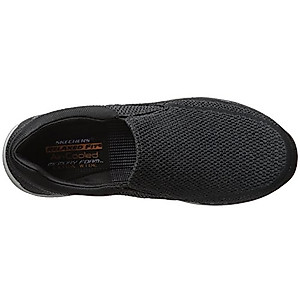 Skechers USA Men's Expected Gomel Slip-on Loafer,Black,10 2W US