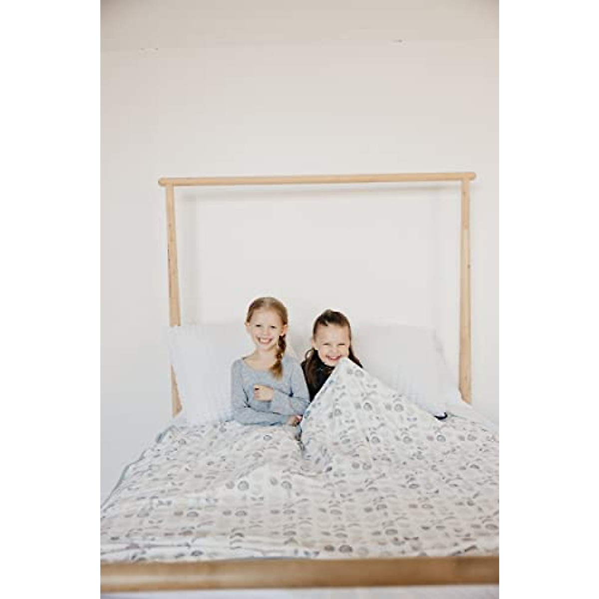 Copper Pearl Jumbo Premium Knit 3 Layer Stretchy Throw Blanket Eclipse