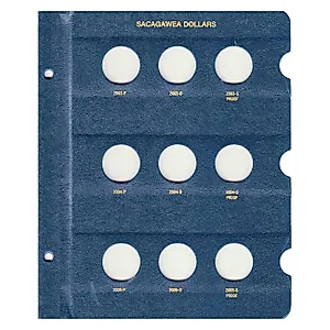 Whitman US Sacagawea Dollar Coin Album 2000 - 2009 #2234