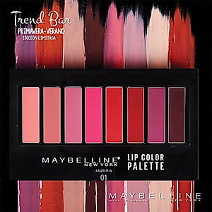 Maybelline Lip Studio Lip Color Palette, 0.14 oz.