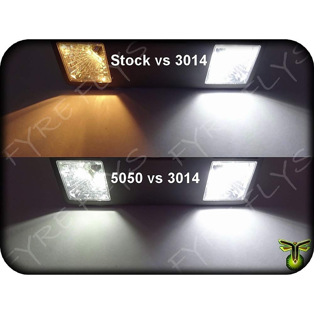 Fyre Flys White LED Interior Lights for 1999-2016 Ford F250 F350 Super Duty 14 Piece 6000K Super Bright 3014 Series SMD Package Kit and Install Tool