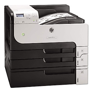 HP LaserJet Enterprise M712xh Monochrome Printer with built-in Ethernet, 2-sided printing & extra paper tray (CF238A)