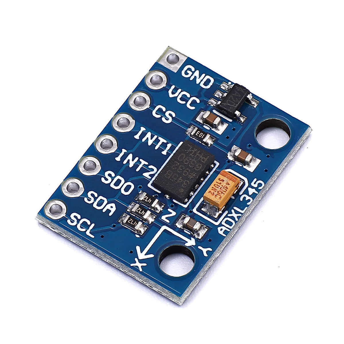 Teyleten Robot GY-291 ADXL345 Digital 3-Axis Acceleration of Gravity Tilt Module IIC SPI for Arduino 5pcs