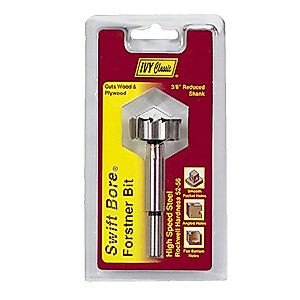 IVY Classic 46112 3/4 x 3-1/2" Forstner Bit, High-Carbon Steel, 3/8" Shank, 1/Card