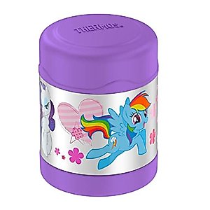 Thermos F3007MP6 Funtainer Food Jar, My Little Pony, 10 oz, Multi-Colored