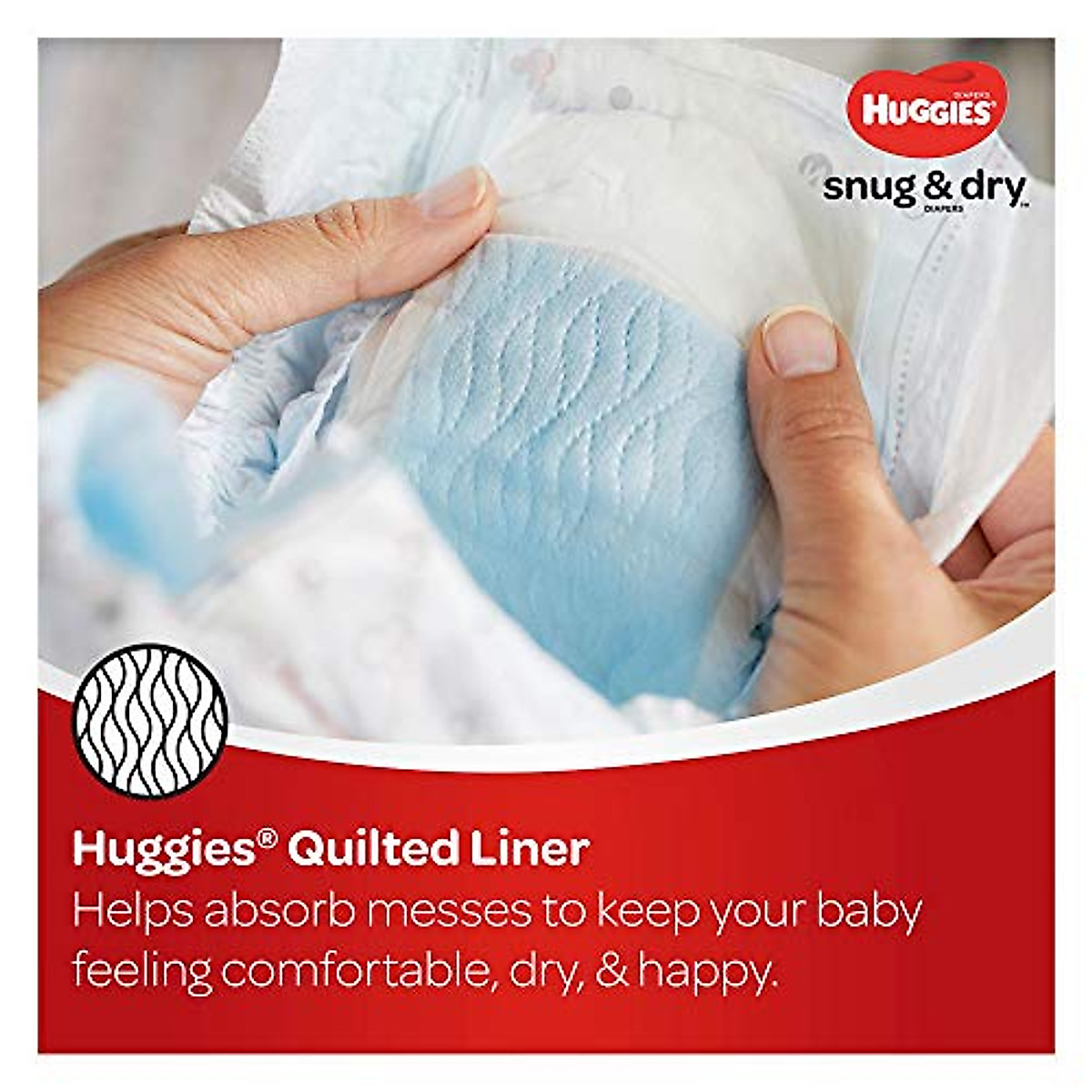 Huggies Snug & Dry Baby Diapers, Size 4, 148 Ct