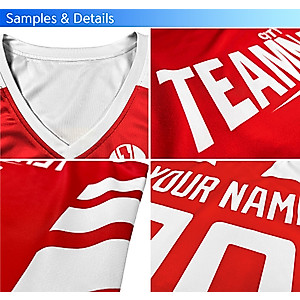 Custom Basketball Jersey for Men &Boy,Blank Athletic Uniform Personalized Printed Team Name Number Logo Pink&white-16