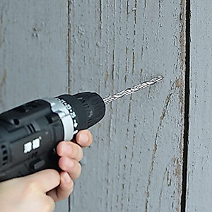 uxcell HSS(High Speed Steel) Extra Long Twist Drill Bits, 9mm Drill Diameter 250mm Length for Hardened Metal Woodwork Plastic Aluminum Alloy 2 Pcs