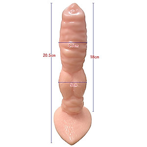 FAlkin 8.2 Inch Imitation Wolf Design Style, Full of Wild Charm, Suitable for Game Lovers.