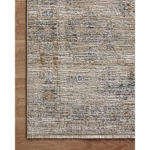 LOLOI Jean Stoffer Katherine Collection KES-04 Pebble/Ocean 7'-10'' x 10' Area Rug
