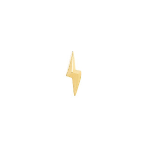 Kendra Scott Lightning Bolt Mini Stud Earrings in 18k Gold Vermeil, Fine Jewelry for Women