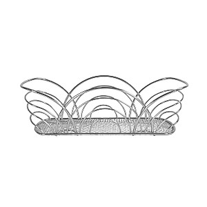 Spectrum Diversified Flower Bread Basket, Chrome