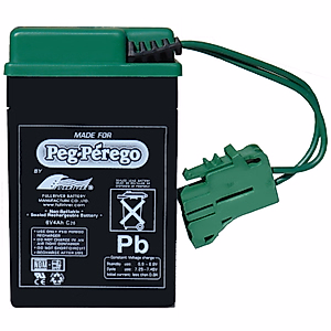 Peg Perego 6 Volt Replacement Battery for Peg Perego Vehicles