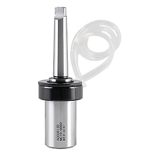 Accusize Industrial Tools Mt2 to 3/4 inch Weldon Shank with Coolant System for Drill-Use Annular Cutter on Drill Press, Mc10-0002