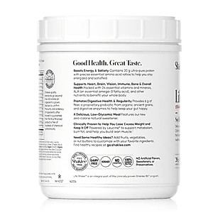 Shaklee Life Energizing Shake Delicious Non-GMO Protein Shake with pre- and probiotics - Strawberry