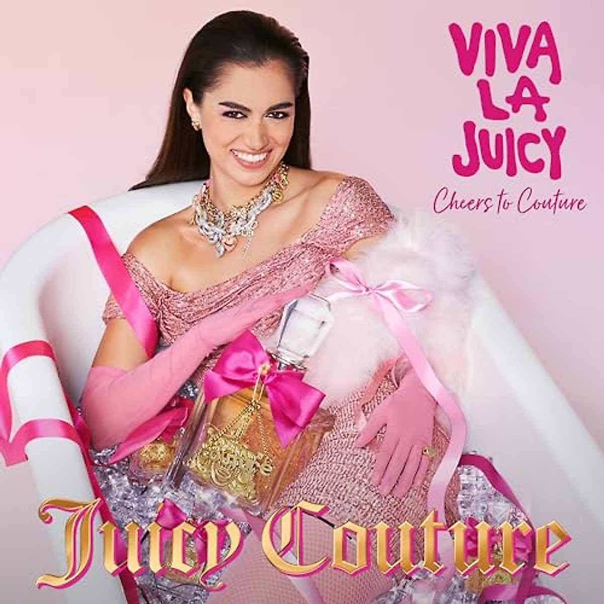 Juicy Couture Viva La Juicy Eau De Parfum, Women's Perfume with Notes of Mandarin, Gardenia & Caramel, Floral & Sweet, EDP Spray, 1.7 fl oz