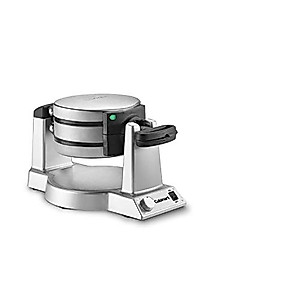 Cuisinart WAF-F20 Double Belgian Waffle Maker (Stainless Steel) (Renewed)