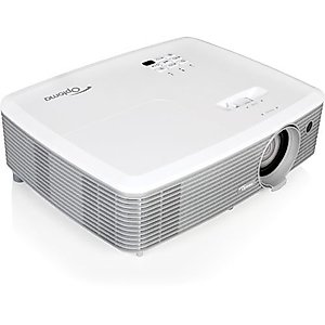 Optoma EH400+ DLP Projector, 4000 ANSI LUMENS, 1080P 1920 X 1080, 22,000:1, Throw Ratio