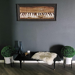 MYOYAY 4Pcs Artificial Topiary Ball 19 Inch and 9 Inch Outdoors 4 Layers Plant Topiary Ball Faux Boxwood Balls for Indoor Backyard Garden Wedding Décor