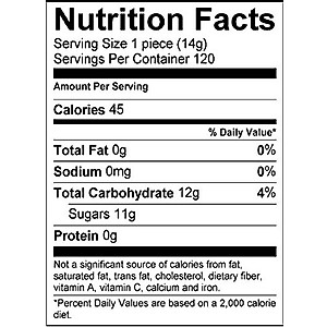 Rain-blo Bubble Gum Balls, 2.5 Ounce Tube, Pack of 24