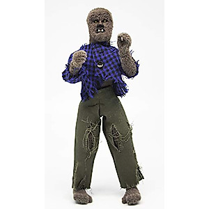 Mego Action Figures, 8” New Mego Werewolf - Full Body Flock (Limited Edition Collector’s Item)