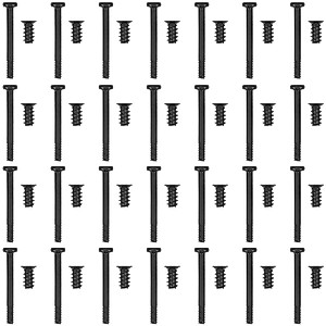 ULTECHNOVO 60pcs Laptops Computer Screw Kit Short Screws CPU and Motherboard Case Fan Mount Screws Self- Tapping Screws Small Screws Assortment Kit Case Fan Screw Kit Ssd Socket