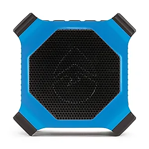 ECOXGEAR EcoEdge Plus GDI-EXEGPL402 Rugged Waterproof Floating Portable Bluetooth Speakers Wireless, 20W Smart Speaker with Bottle Opener and LED Party Lights, Indoor or Outdoor Party Speaker (Blue)