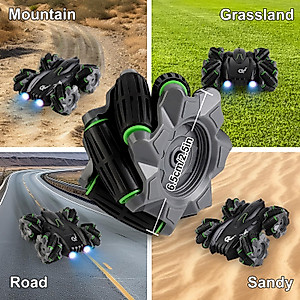 Remote Control Car - Rc Car, Toys for Kids Age 6-12 - Best Birthday Gifts, 2.4Ghz RC Cars, 4WD Transform Off Road for Rotating Rechargeable Rc Remote Cars, for Adults, Boys, Girls
