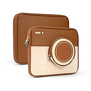 GeekShare Cute Camera 12.9 Inch Tablet Sleeve Case Compatible with iPad Pro(2021/2019/2018) Shockproof Case Compatible with iPad Pro Carrying Storage Sleeve Bag