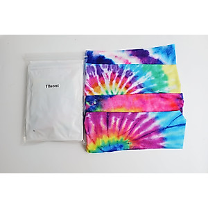 4 Pack Athletic Tie-dye Headbands Boho Wide Stretch Non Slip Hair Bands Wrap Yoga Fashion Elastic Hair band for Sports, Workouts, Style