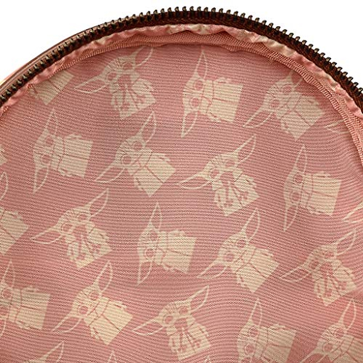 Loungefly Star Wars Baby Yoda Brown AOP Womens Double Strap Shoulder Bag Purse