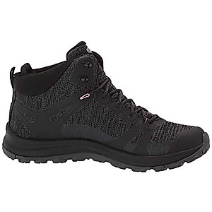 KEEN Womens Terradora 2 Waterproof Mid Height Hiking Boot, Black/Magnet, 8.5 US