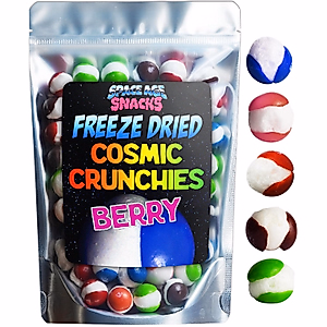 Premium Freeze Dried Berry Cosmic Crunchies - 8 Ounces of Berry Cosmic Crunchies Freeze Dried Candy - Space Age Snacks Freeze Dry Candy Freetles for All Ages