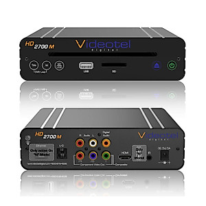 Videotel Digital Industrial Grade Looping DVD and Digital Signage Media Player All in one Unit. DVD, USB & SD. 24/7 Continuous Looping Play, Auto Powers On, Auto Plays, Auto Repeats - HD2700 M +