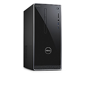 Dell Inspiron i3656-22BLK Desktop (AMD A8, 8 GB RAM, 1 TB HDD, Black) No Monitor Included