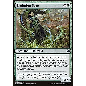 Magic: The Gathering - Evolution Sage - War of The Spark