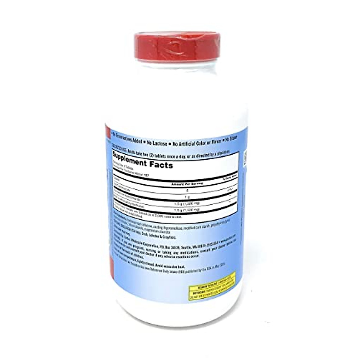 Kirkland Signature Extra Strength Glucosamine HCI 1500mg With MSM 1500 mg 375 Tablets