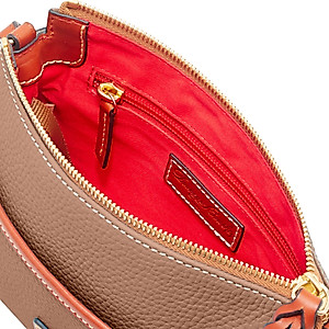 Dooney & Bourke Handbag, Pebble Grain Ginger Crossbody - Sand