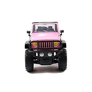 Jada Toys GIRLMAZING Jeep R/C Vehicle (1:16 Scale), Pink, Standard