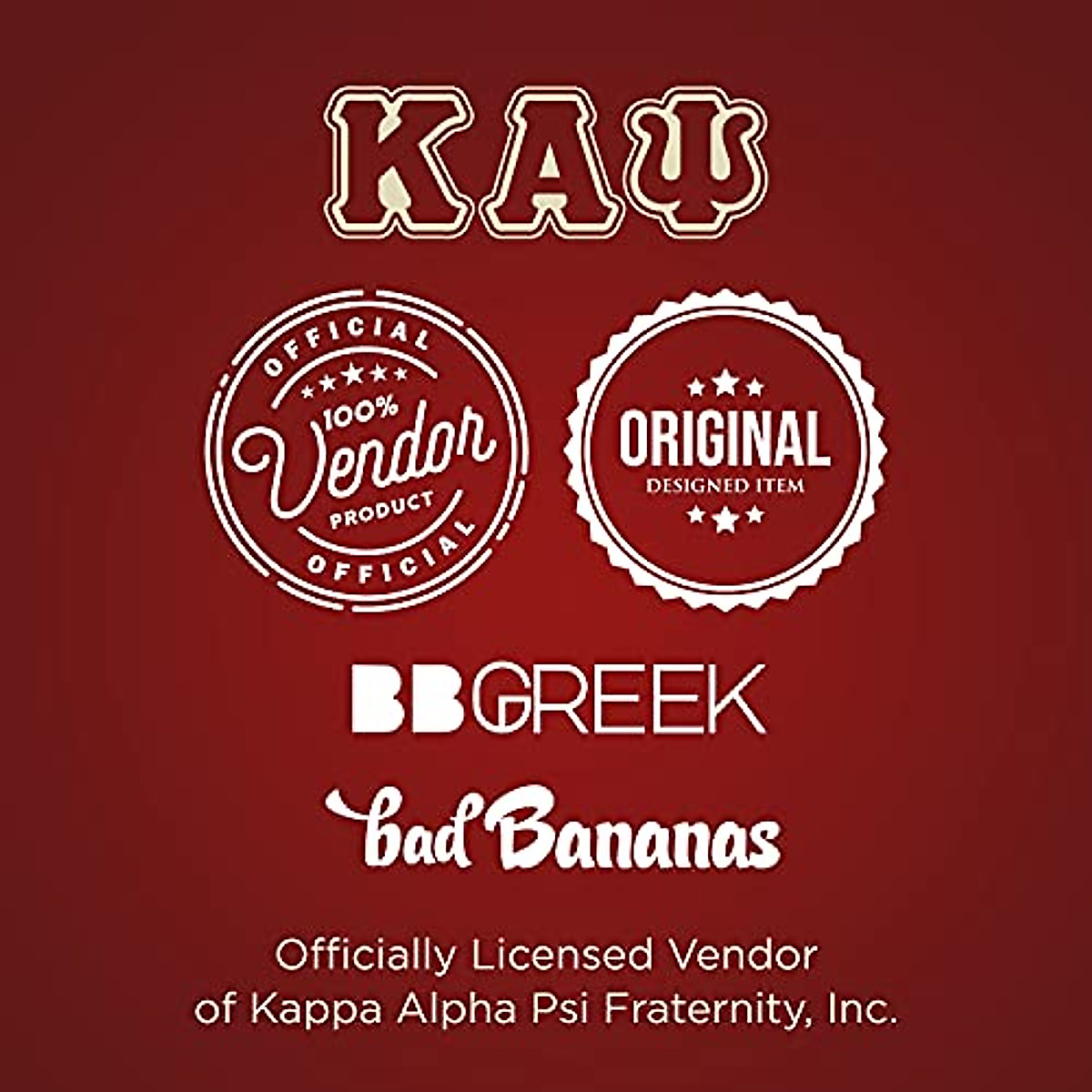 Bad Bananas Kappa Alpha Psi Fraternity - Basketball Jersey - Big K - Official Vendor - Jerseys - XL