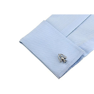 Libra Judge Lawyer Scales of Justice Cufflinks (Silver)