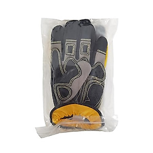 Intra-FIT Rose Pruning Gloves Thorn Proof, Embroidery Leather Gardening Gloves with Extra Long Forearm Protection