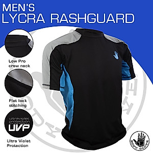 Body Glove Junior Performance Loose Fit Short Arm Shirt, Empire Blue, Size 14