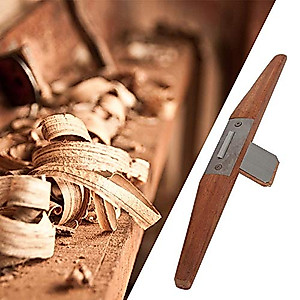 Wood Planer, Flat Planer Carpenter Slotted Edge Trimming Planer For Woodworking Tool Utilized to Make Round Arc Corners